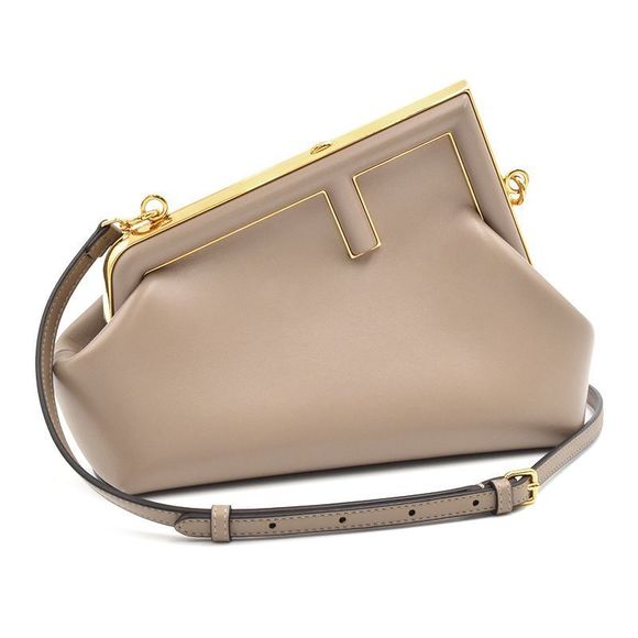 Fendi | Bags | Fendi First Small Shoulder Bag Dove Gray | Poshmark